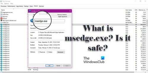 Qu'est-ce Que Msedge.exe ? Est-ce Sûr? Comment Réparer L'utilisation ...