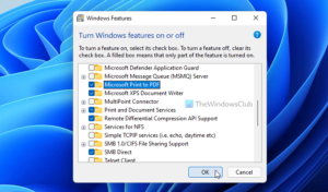 Print to PDF is missing in Windows 11/10
