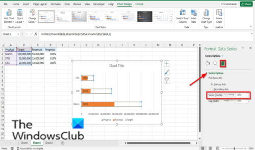 How to create a Bar or Circle Progress Chart in Excel