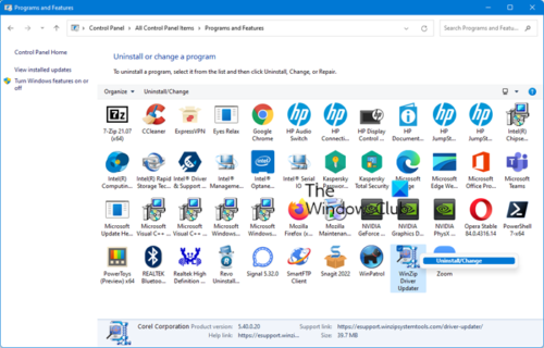 WinZip Driver Updater Free version for Windows 11/10 PC