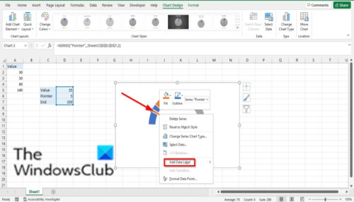 How to create a Gauge Chart in Excel