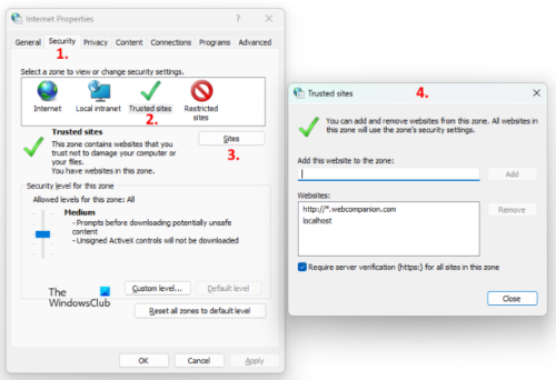 Fix Can't connect securely to this page error on Microsoft Edge
