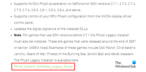 Fix PhysXLoader.dll is missing or not found error