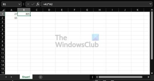 How to multiply numbers in Single or Multiple cells in Excel