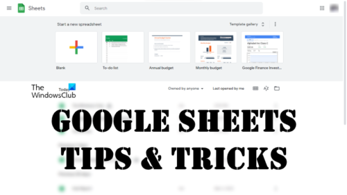 Google Sheets Tips and Tricks; Tutorial to make the best of its features!