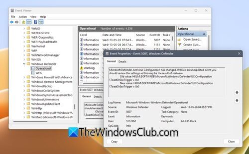 Disable Windows Defender Summary Notifications