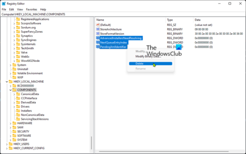 0x8000FFFF Catastrophic Failure System Restore error on Windows 11
