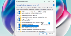 Fix Microsoft XPS Document Writer not working