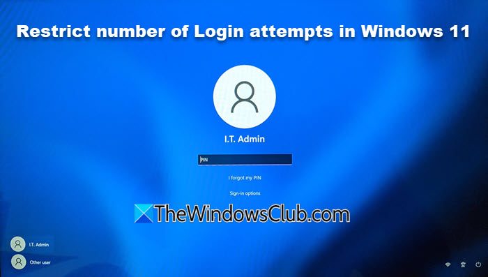 Password Hint not showing in Windows 11