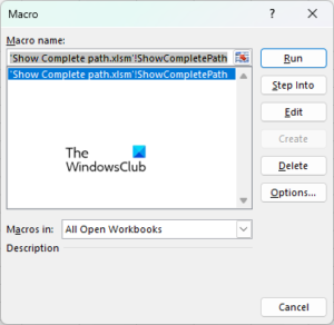 How to show File Path on Title Bar in Excel and Word
