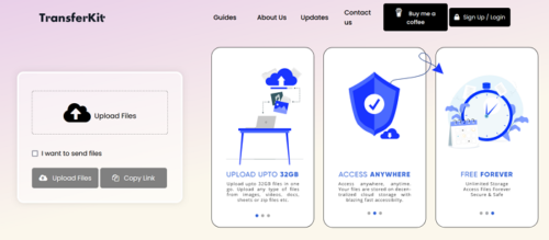 Free File-sharing websites to send Large files