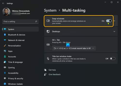 Fix maximized window won’t drag in Windows 11/10