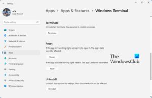 Windows cannot find wt.exe; Windows Terminal not opening