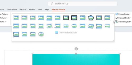 How to add Border to Image in PowerPoint