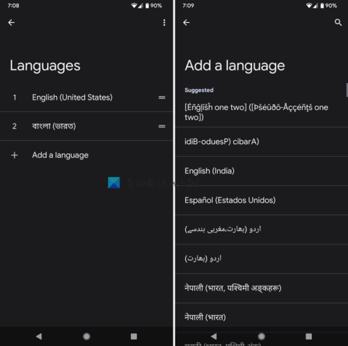 How to change Gmail language on web and mobile