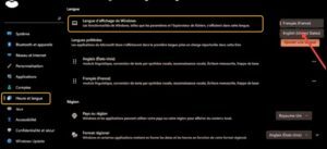 How to change Windows language back to English