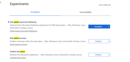 How to Disable or Enable Side Panel in Google Chrome
