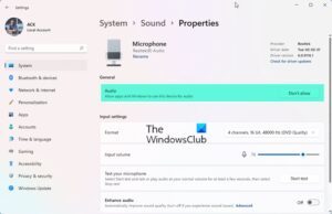 How to Disable or Turn off Microphone in Windows 11