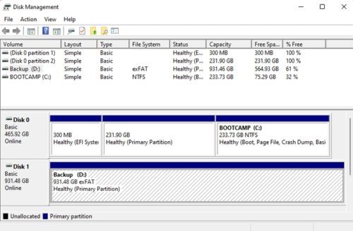 Computer does not have enough space for temporary files (0x80070103)