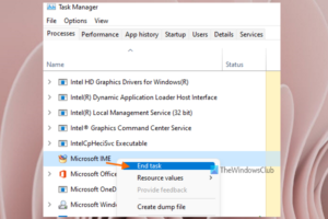 Microsoft Language IME high CPU usage on Windows 11/10