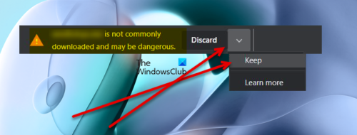File is not commonly downloaded and may be dangerous Chrome, Firefox