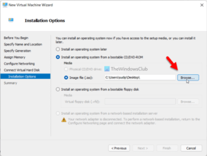 Fix No operating system was loaded error in Hyper-V