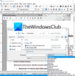 Best Free Open Source Document Editor software for Windows 11/10