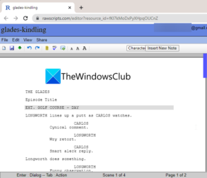 Best free Cloud based Script writing Online Tools