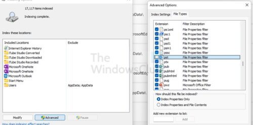 Search Indexing has been temporarily paused in Windows 11