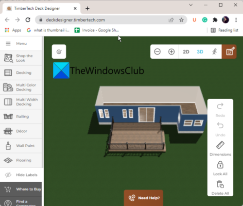 Design a Deck using these free Deck Designer software and online tools