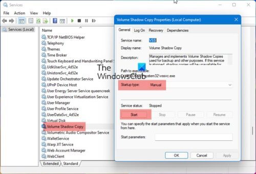 Fix 0x80780166 Windows Backup Failed Error