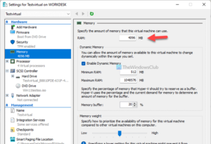 Hyper-V Windows could not complete the installation