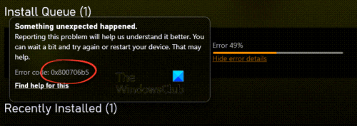 Fix 0x800706b5 Xbox Game Pass error