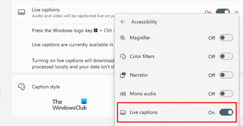 How to Enable and Customize Live Captions on Windows 11