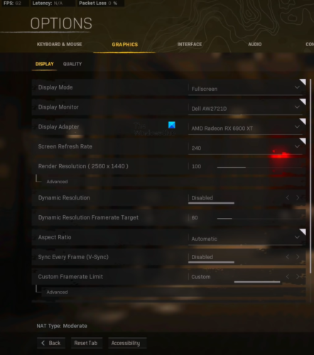 How to configure the best FPS settings for gaming on a PC