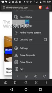 How to force enable Dark Mode for all websites in Brave browser