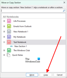 Cannot delete a section in OneNote; Deleted sections reappear