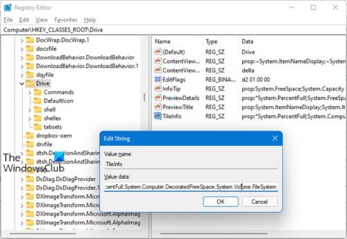 Fix Disk Space Bar missing in This PC of Windows 11