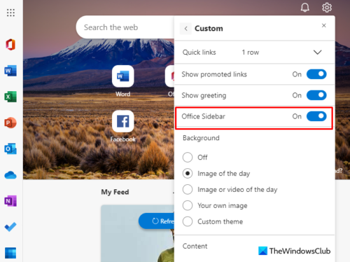 How to Enable and Use Office Sidebar in Microsoft Edge