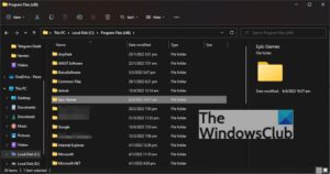How to move Epic Games to another drive or location?