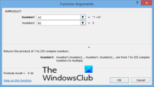 How to use the IMPRODUCT function in Excel