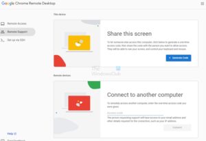 Fix Chrome Remote Desktop not working in Windows 11