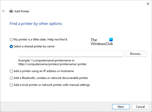 Microsoft IPP Class Driver No color, Missing or Not installed