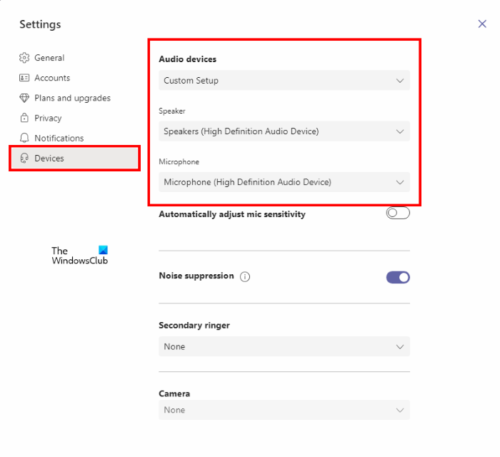 Bluetooth Headset is not working with Microsoft Teams