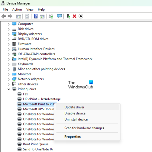0x800706b5, Printer has experienced an unexpected configuration problem