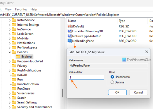 Show or Hide Preview Pane in File Explorer of Windows 11