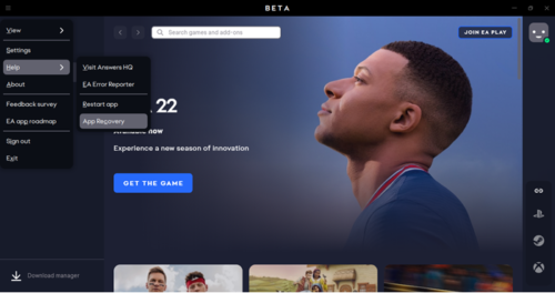 EA Desktop keeps crashing and signing me out on Windows PC