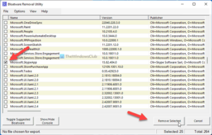 Bloatware Removal Utility for Windows 11/10