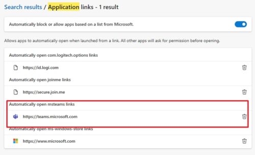 Stop Teams from opening in browser and make it open in app instead