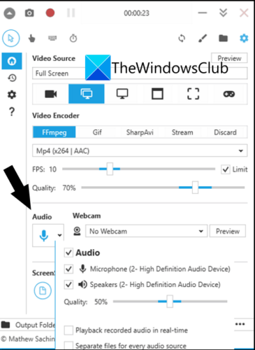Best Free Open Source Screen Recorder WITH Audio for Windows PC